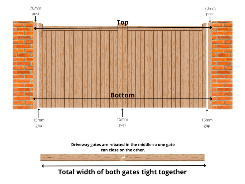 Wooden Driveway Gates - Lymm Design - Stellar Gates
