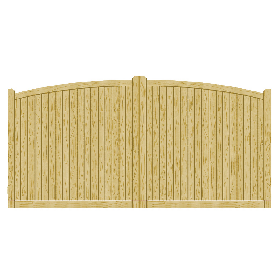 Wooden Sliding Gates - Lymm Design - Stellar Gates